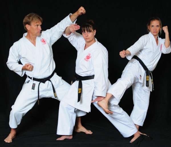 Renshi Bruce Shaver, Shihan Marni Wolfe, Shihan Marylynn Okkerse ...